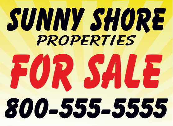 Yard Sign Design Ideas - Sign Rocket Yard Sign Designs Ideas