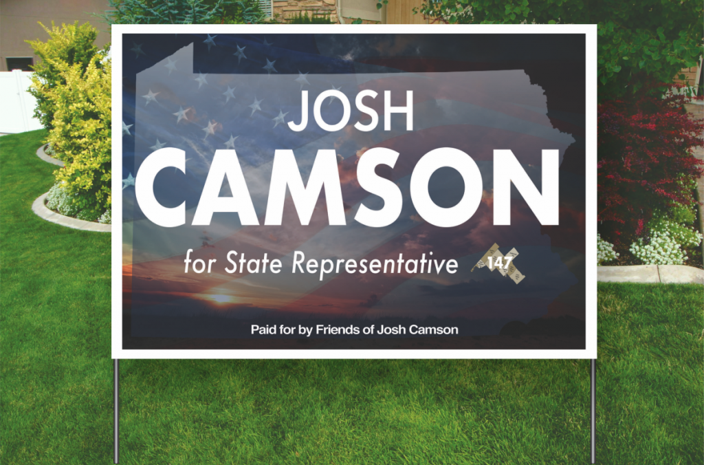 Custom Corrugated Plastic Campaign Signs | SignRocket